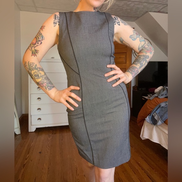 H&M | Dresses | Hm Tweet Style Structured Dress | Poshmark